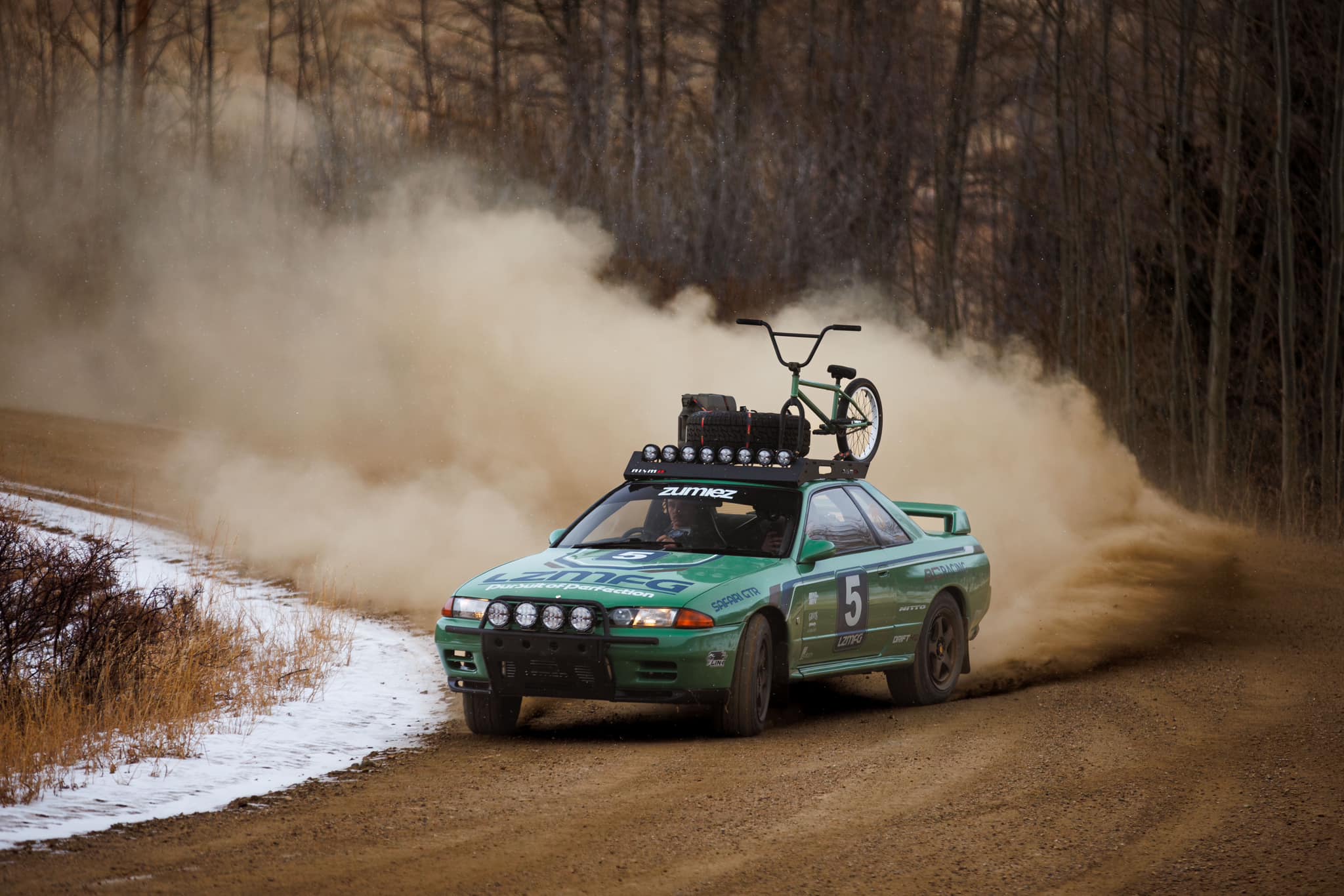 R32 Skyline GT-R built for offroad racing