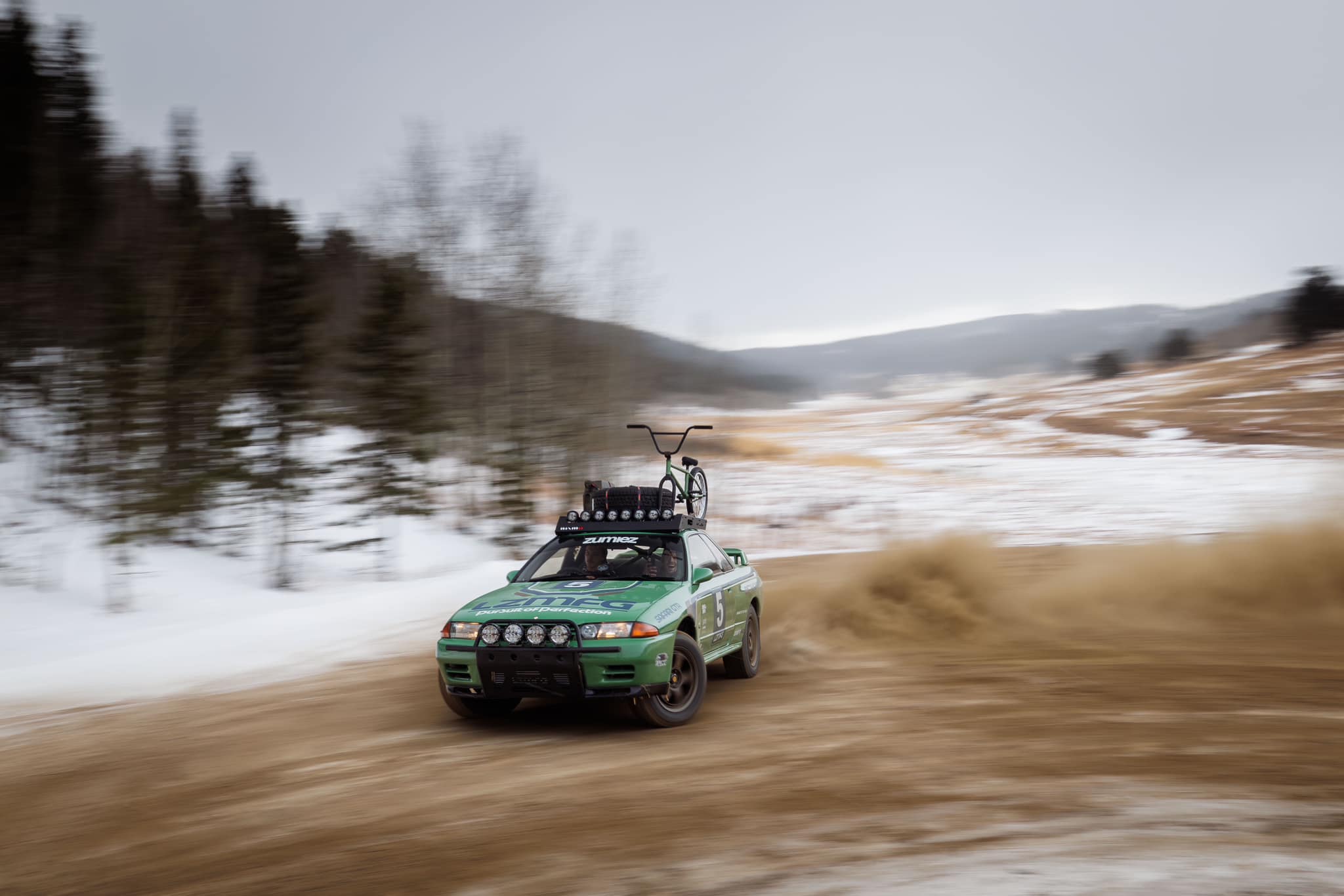 R32 Skyline GT-R built for offroad racing